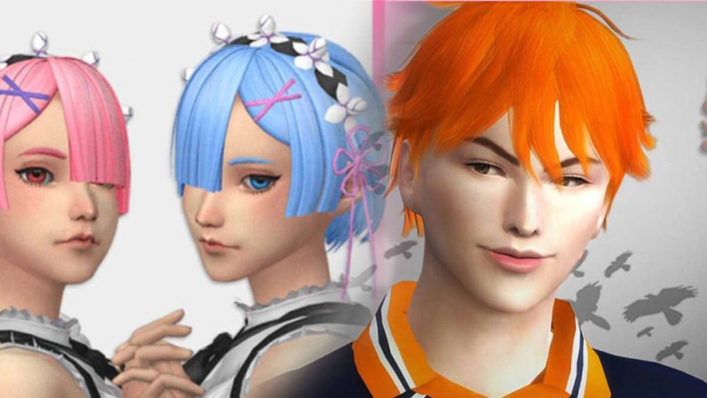 The Sims 4 CC: 10 Best Anime-Inspired Hairstyles - The Sims News