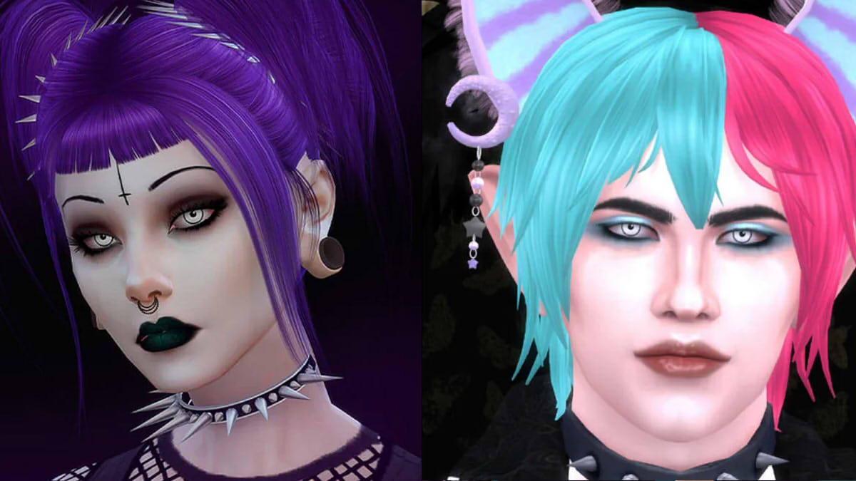 The Sims 4 CC: 10 Best Alternative Fashion Hairstyles - The Sims News