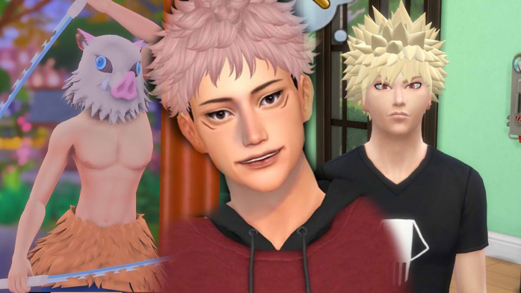 The Sims 4 CC: 10 best pre-made anime Sim characters & collections ...